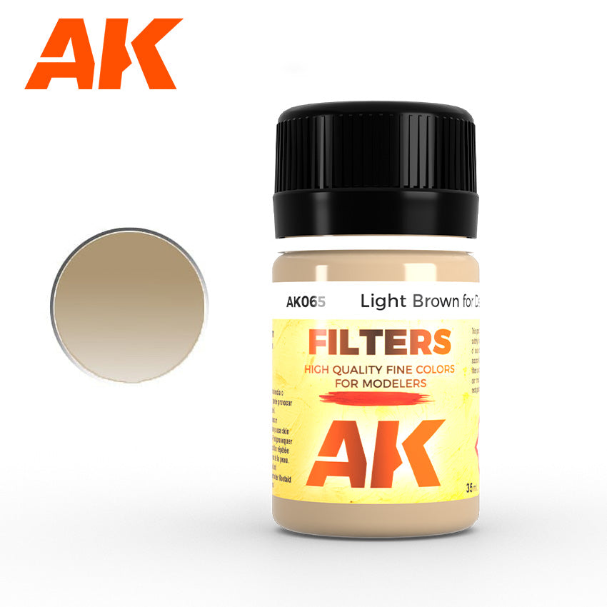 Light Brown For Desert Yellow (Afrika Korps Filter) 35ml Bottle ...